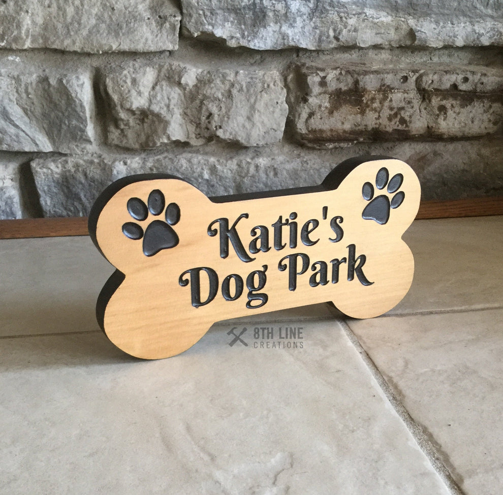 Personalised Dog Bone Sign, Pet Loss, Dog Name Sign, Pet Gift Ideas, K ...